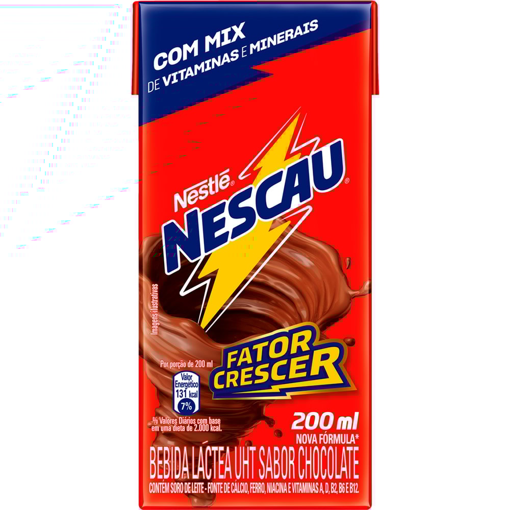 Achocolatado Nescau Líquido TP 200ml - Destro