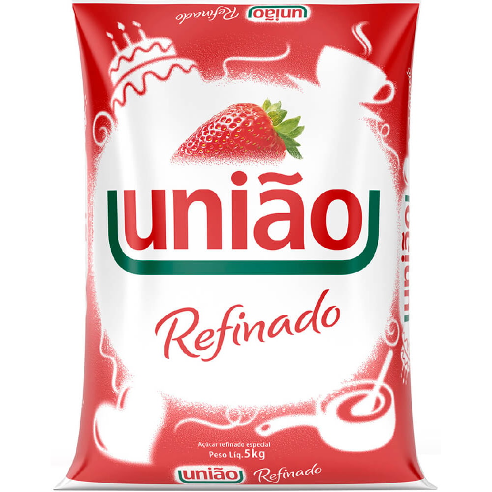 Açúcar Refinado União 5kg - Destro