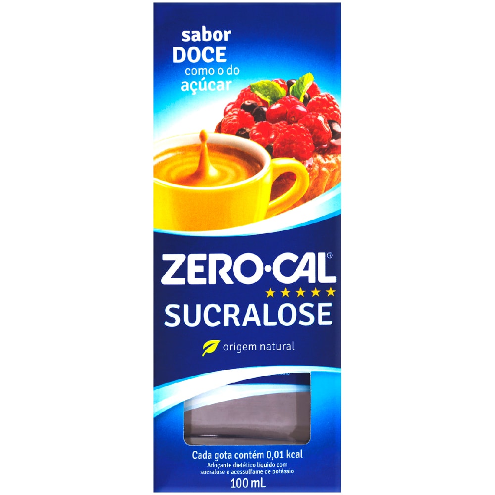 Adoçante Sucralose Zero Cal 100ml - Destro