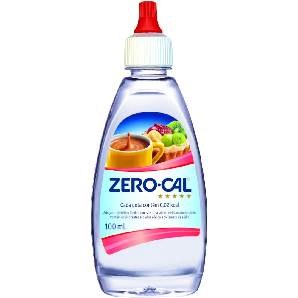Adoçante Zero Cal 100ml - Destro