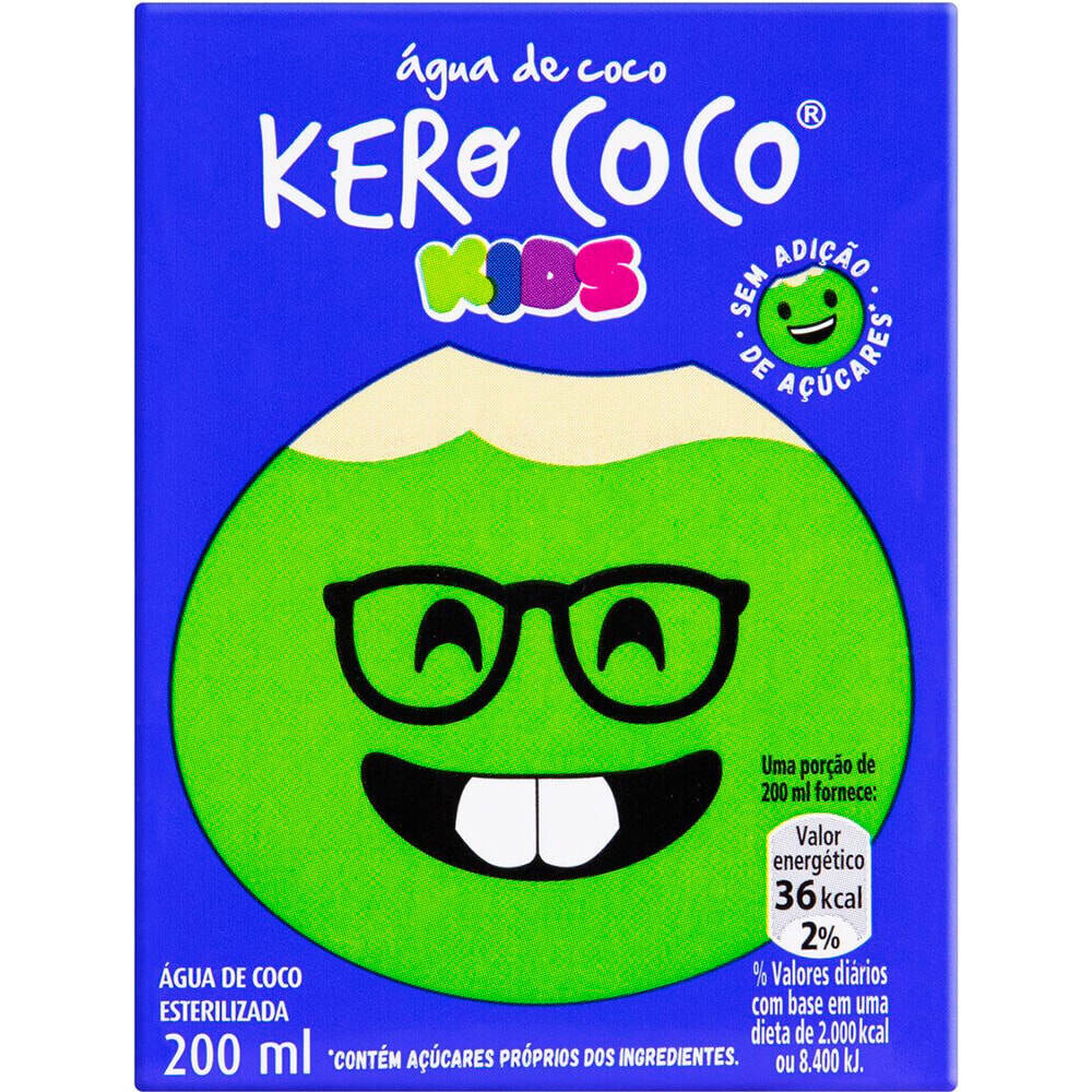 Água de Coco Kero Coco Kids 200ml - Destro