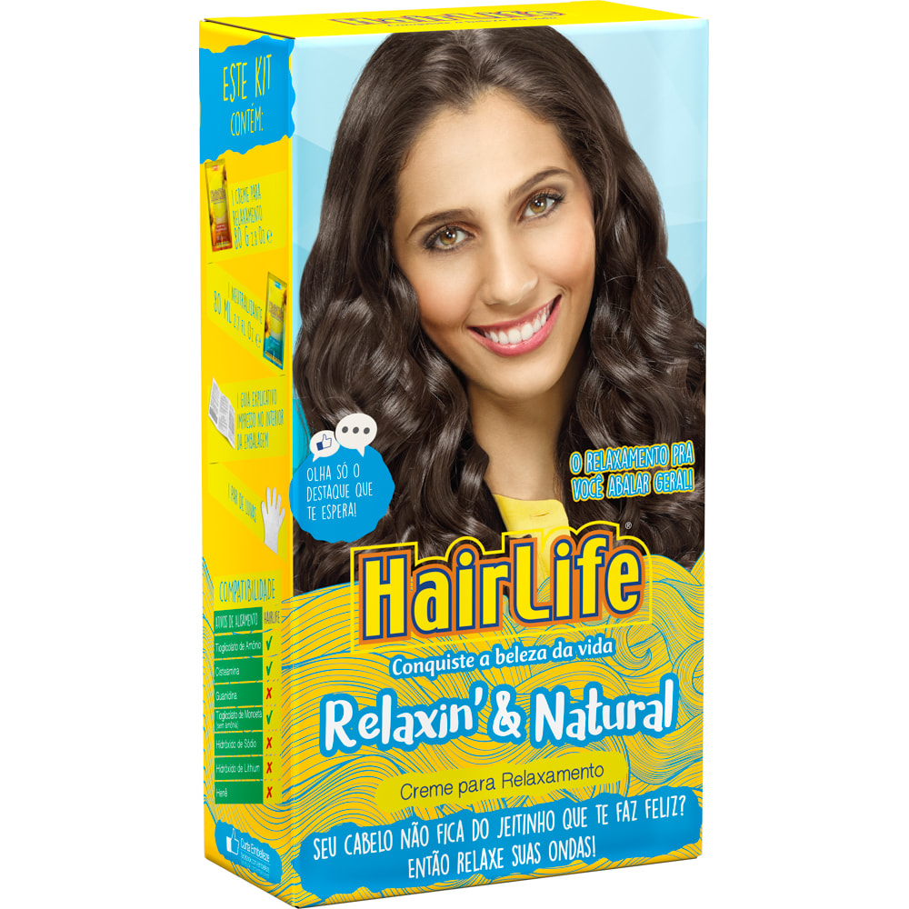 Alisante Capilar Hairlife Relaxin'& Natural 80g - Destro