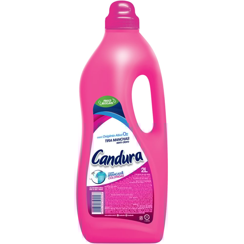 Alvejante Candura Cores Sem Cloro 2l - Destro