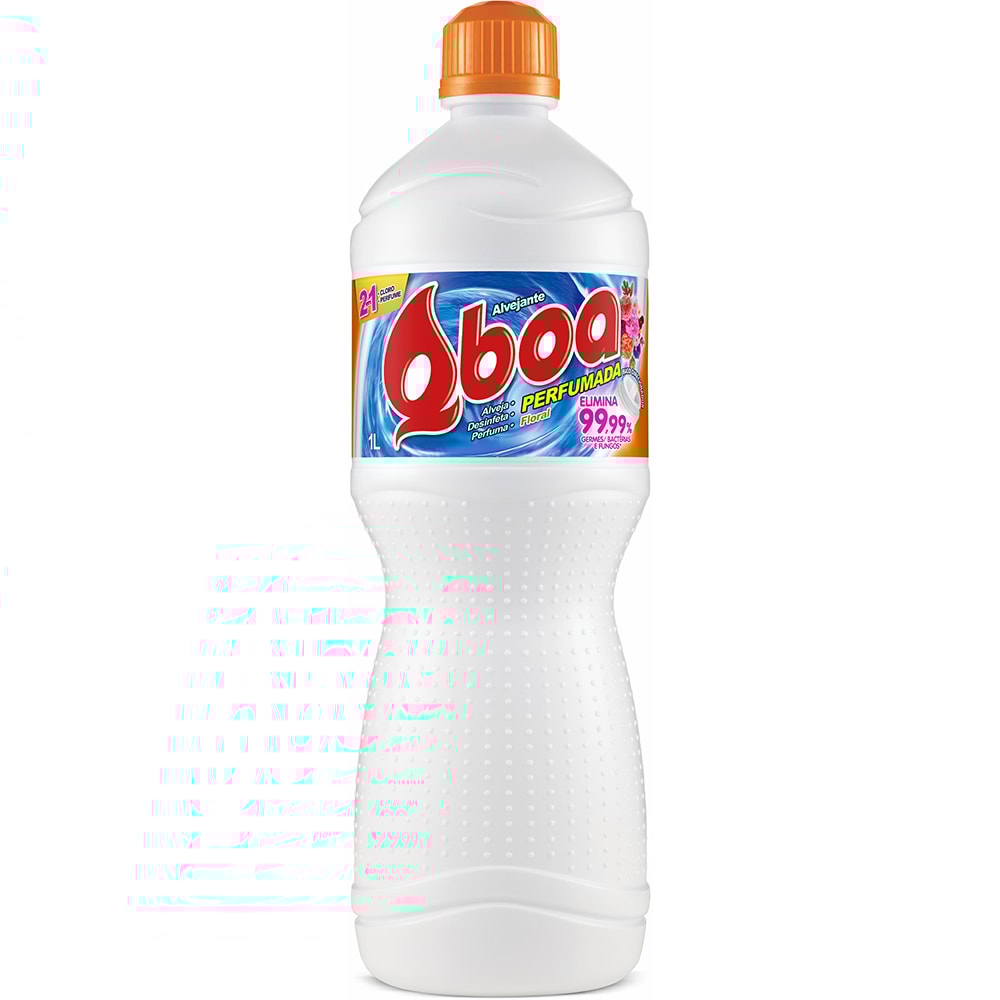 Alvejante Qboa Floral 1l - Destro