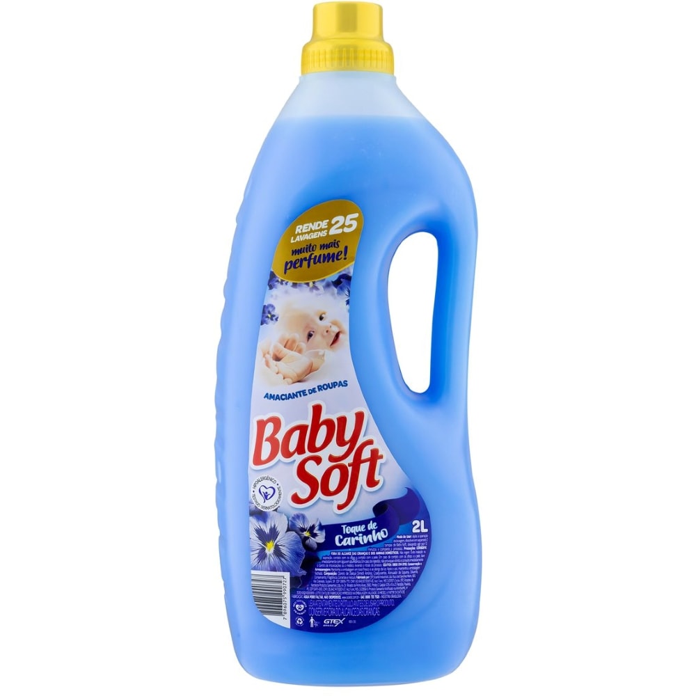 Amaciante Baby Soft Azul Toque de Carinho 2L - Destro