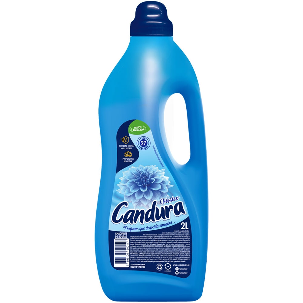 Amaciante Candura Azul Clássico 2l - Destro