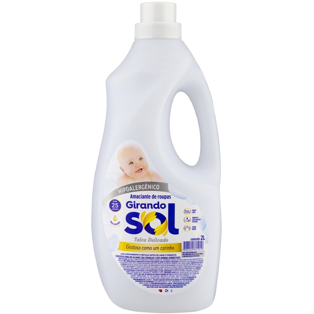 Amaciante Girando Sol Branco 2l - Destro