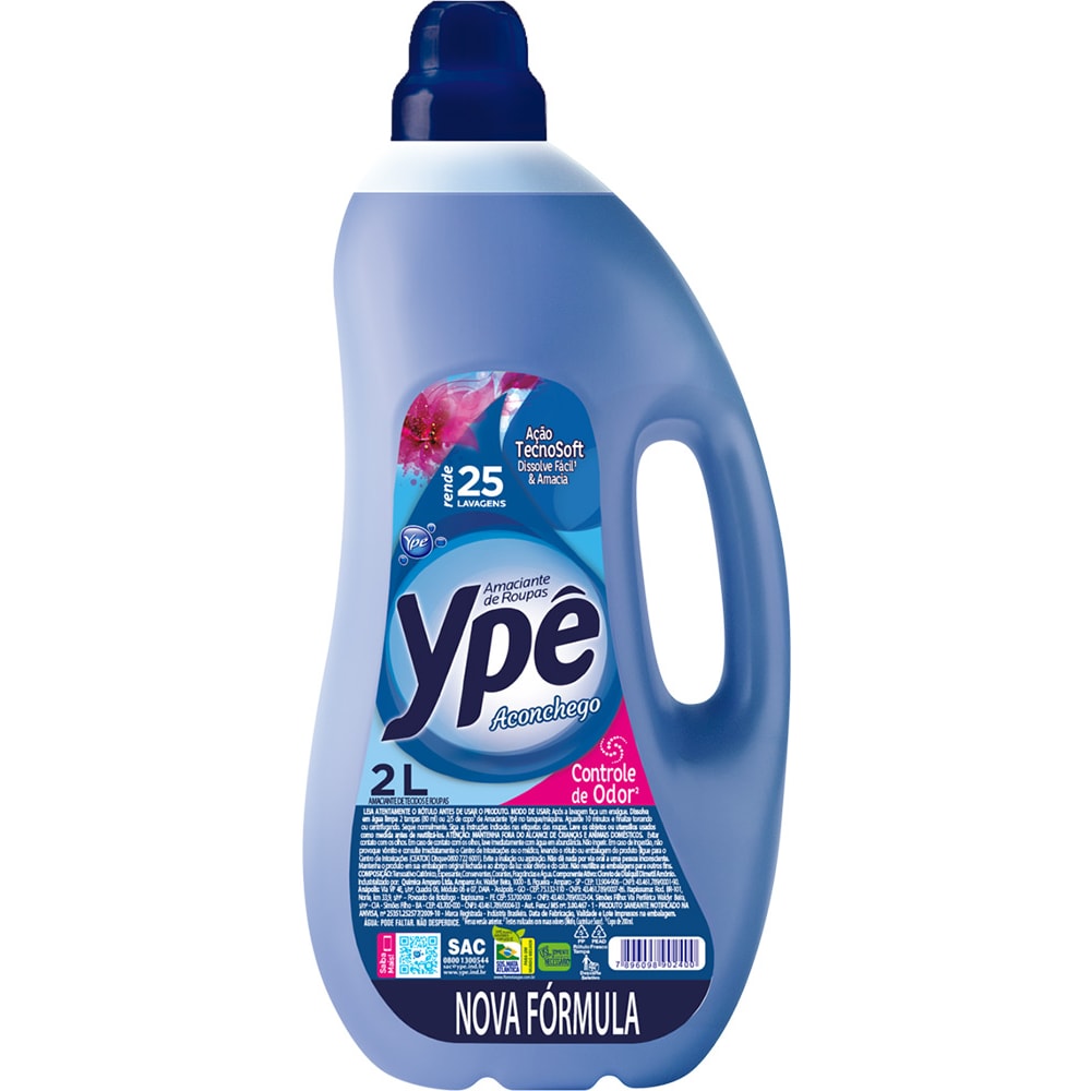 Amaciante Ypê Aconchego Azul 2l - Destro