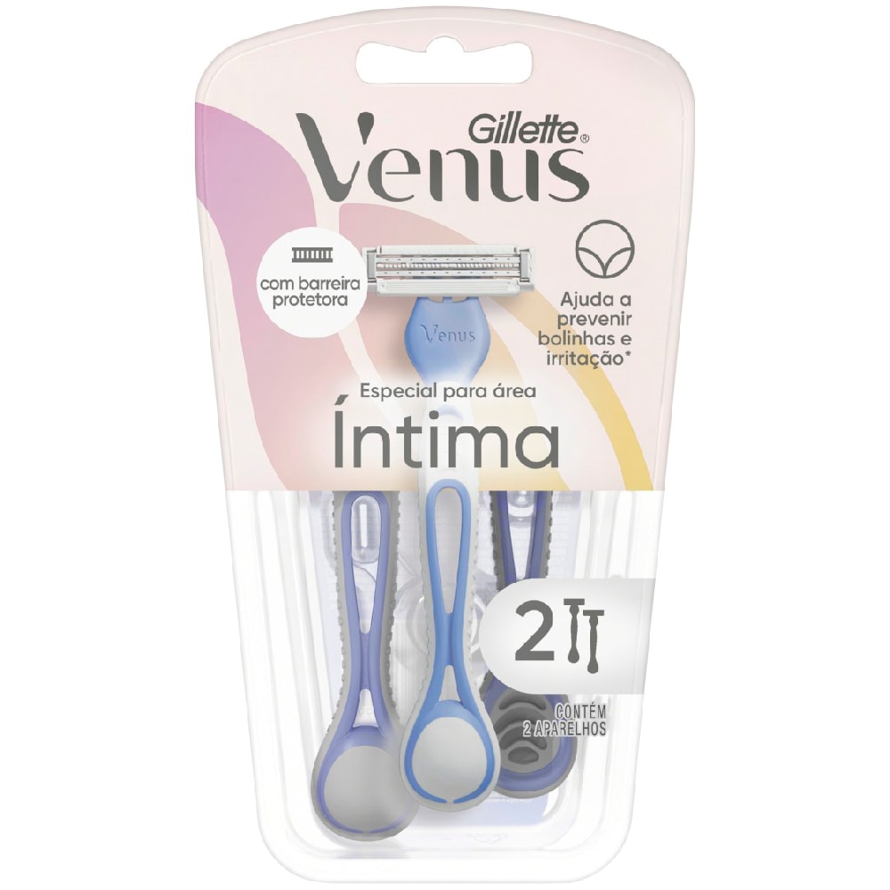 Aparelho de Depilar Gillette Venus Íntima 2Un - Destro