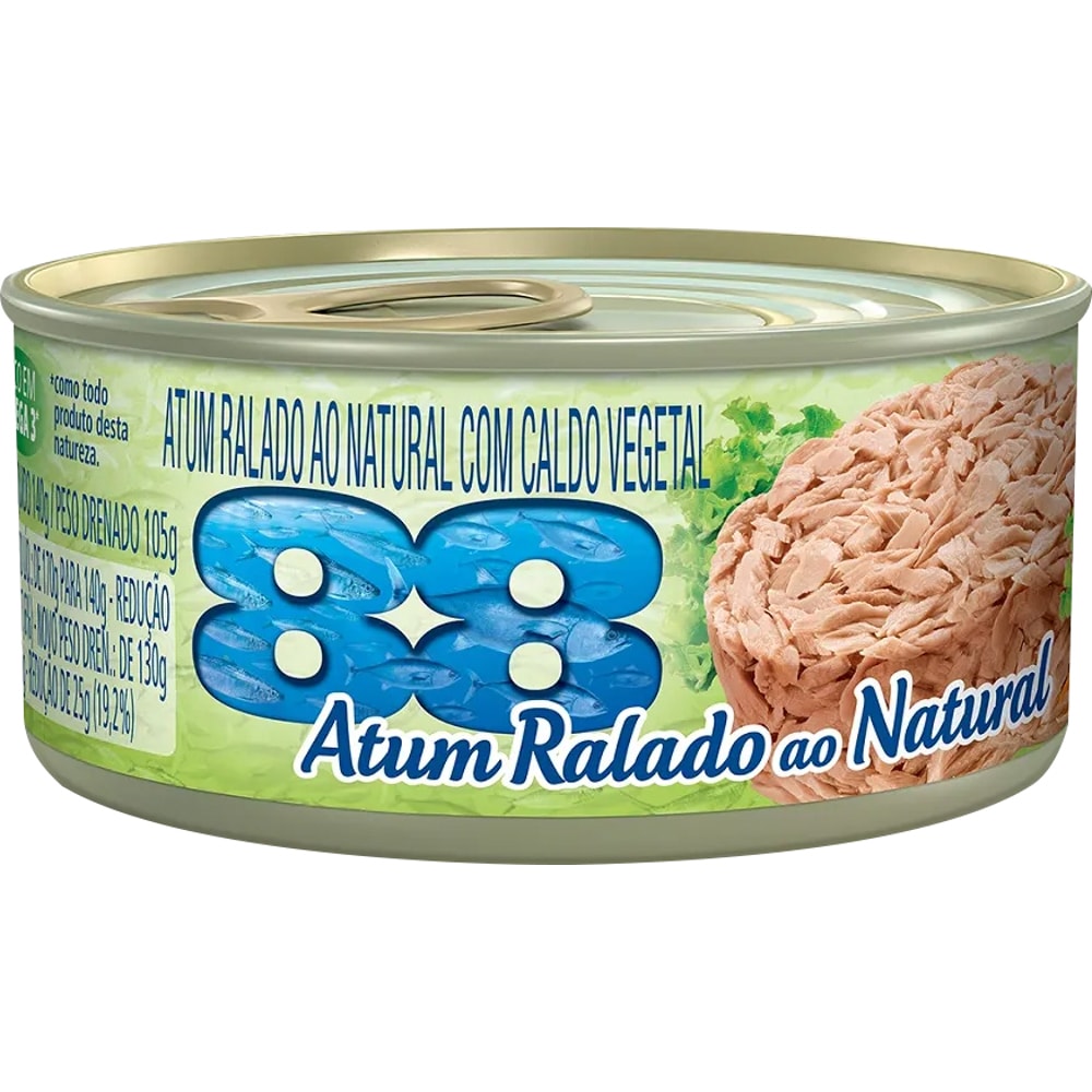 Atum 88 Ralado Natural 140g - Destro