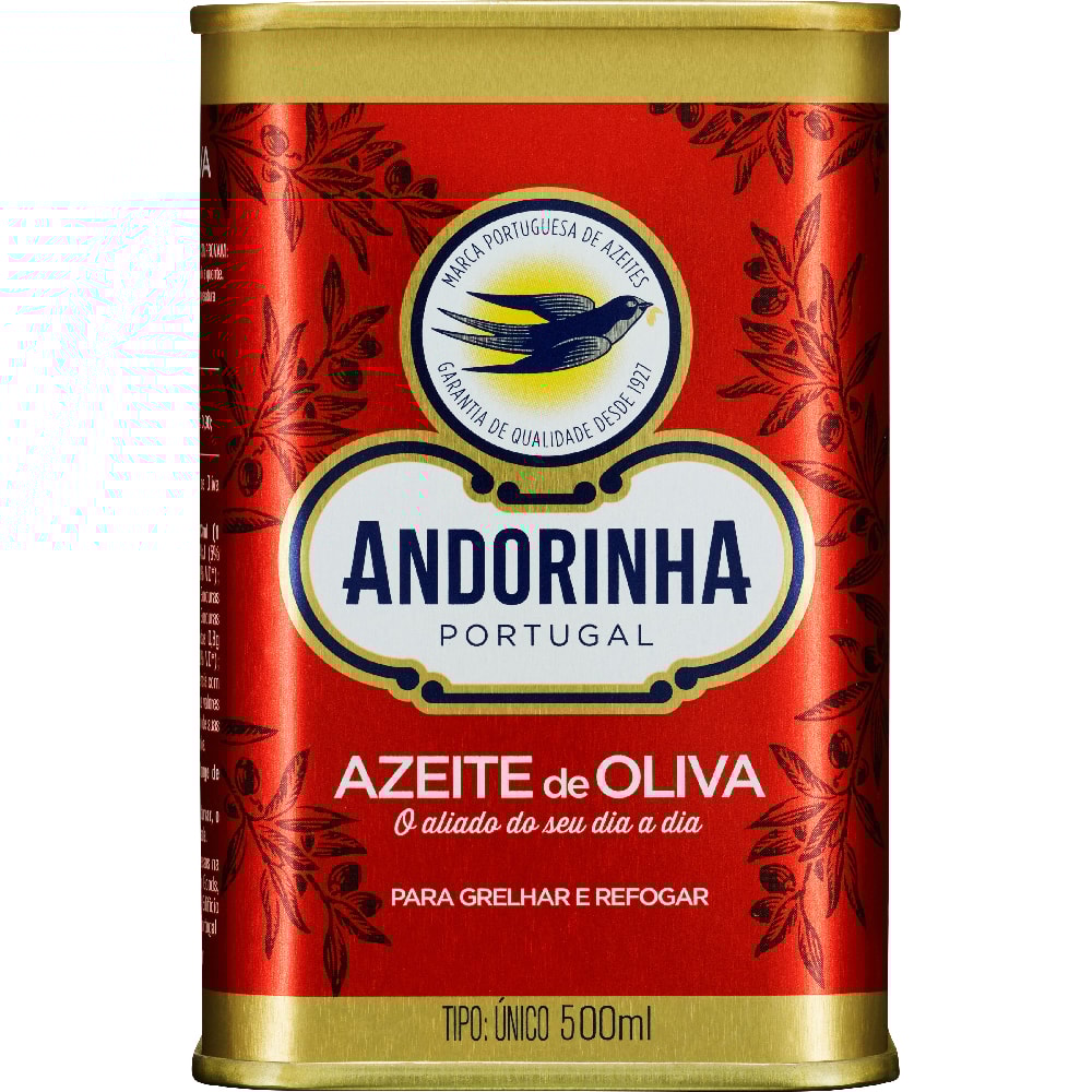 Azeite de Oliva Andorinha Puro Lata 500ml - Destro