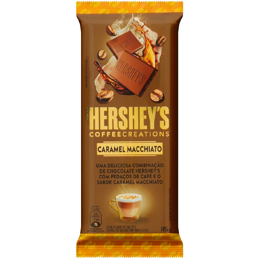 Barra de Chocolate Hershey's Caramel Macchiato 85g - Destro