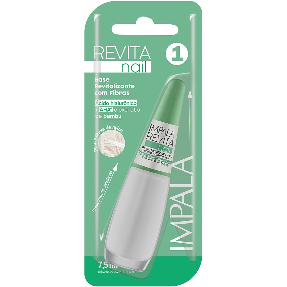 Base Impala Revita Nail Branco Blistado 7,5ml - Destro