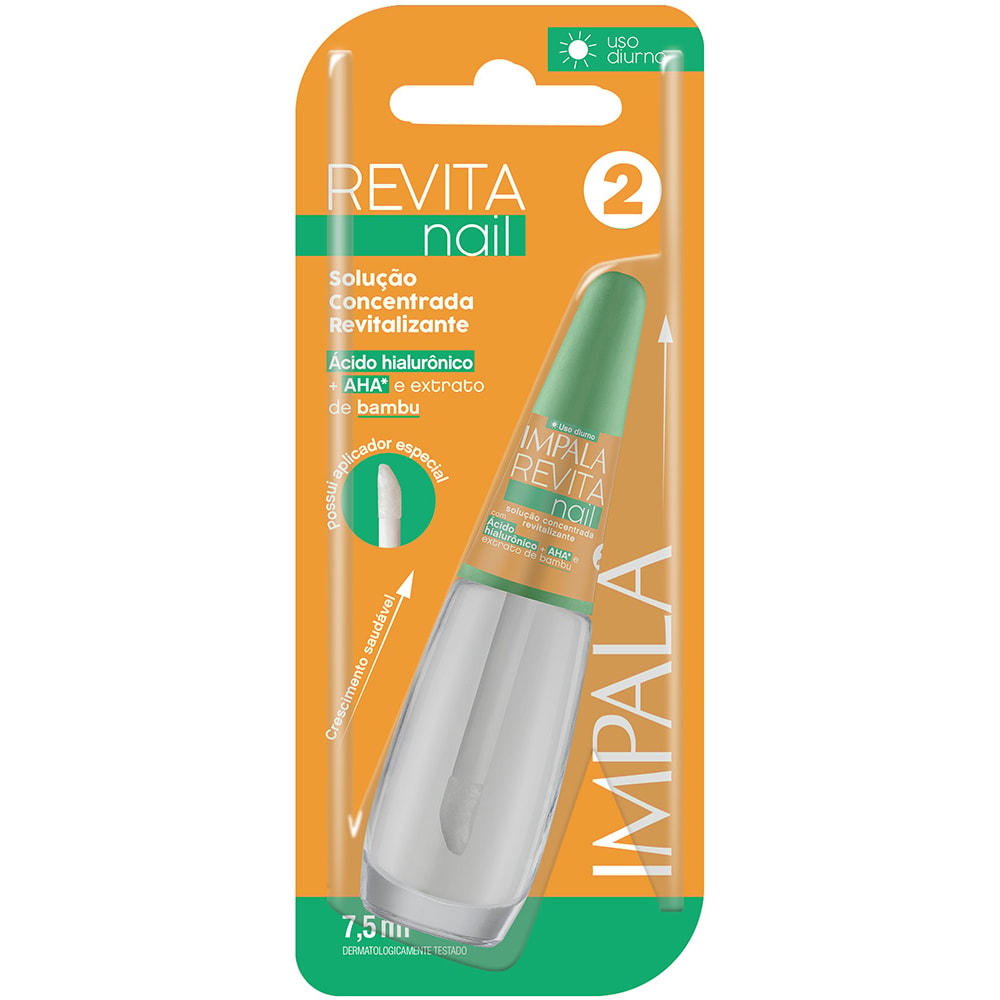 Base Impala Revita Nail Solução Revitalizante Blistado 7,5ml - Destro