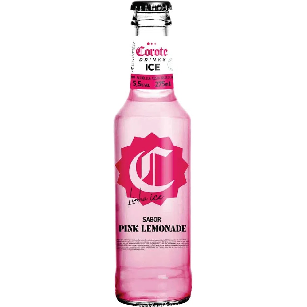 Bebida Corote Ice Pink Lemonade 275ml - Destro