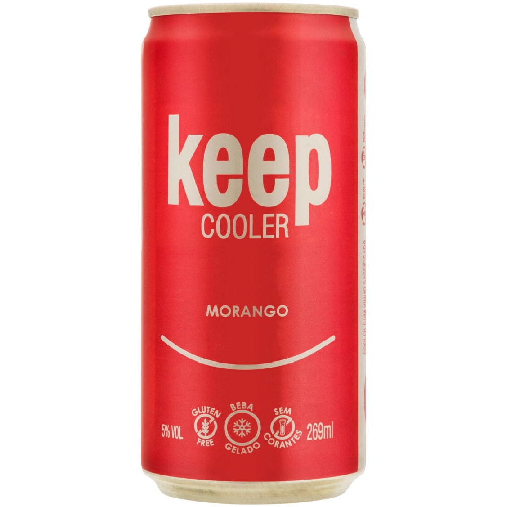 Bebida Keep Cooler Morango 269ml - Destro