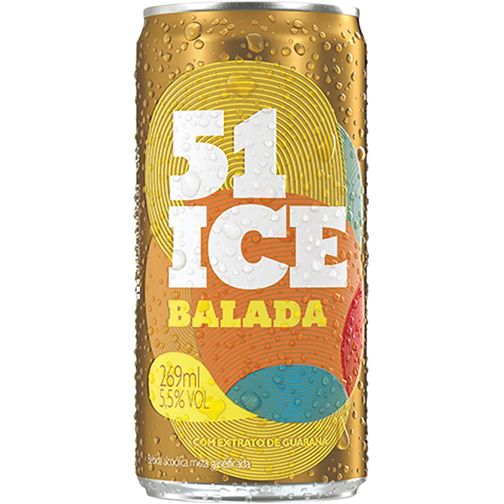 Bebida Mista 51 Ice Balada Lata 269ml - Destro