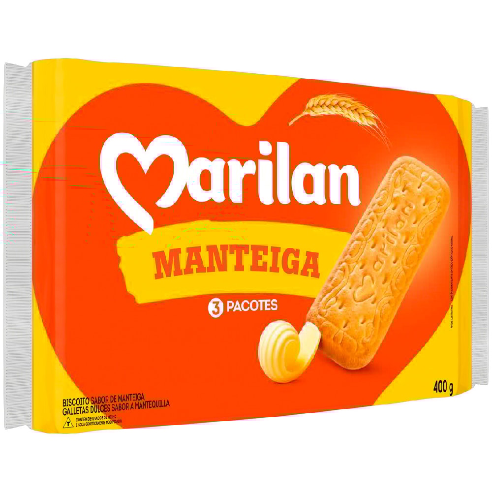 Biscoito de Manteiga Marilan 400g - Destro