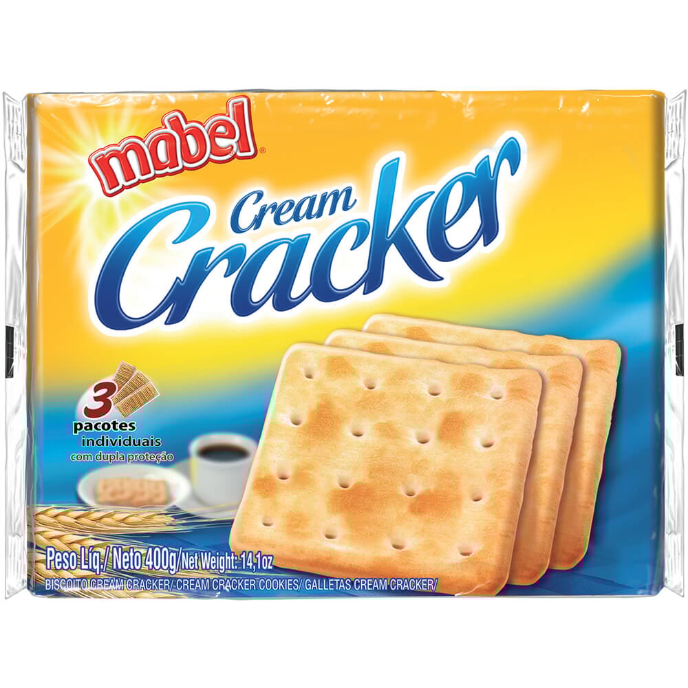 Biscoito Mabel Cream Cracker 400g - Destro
