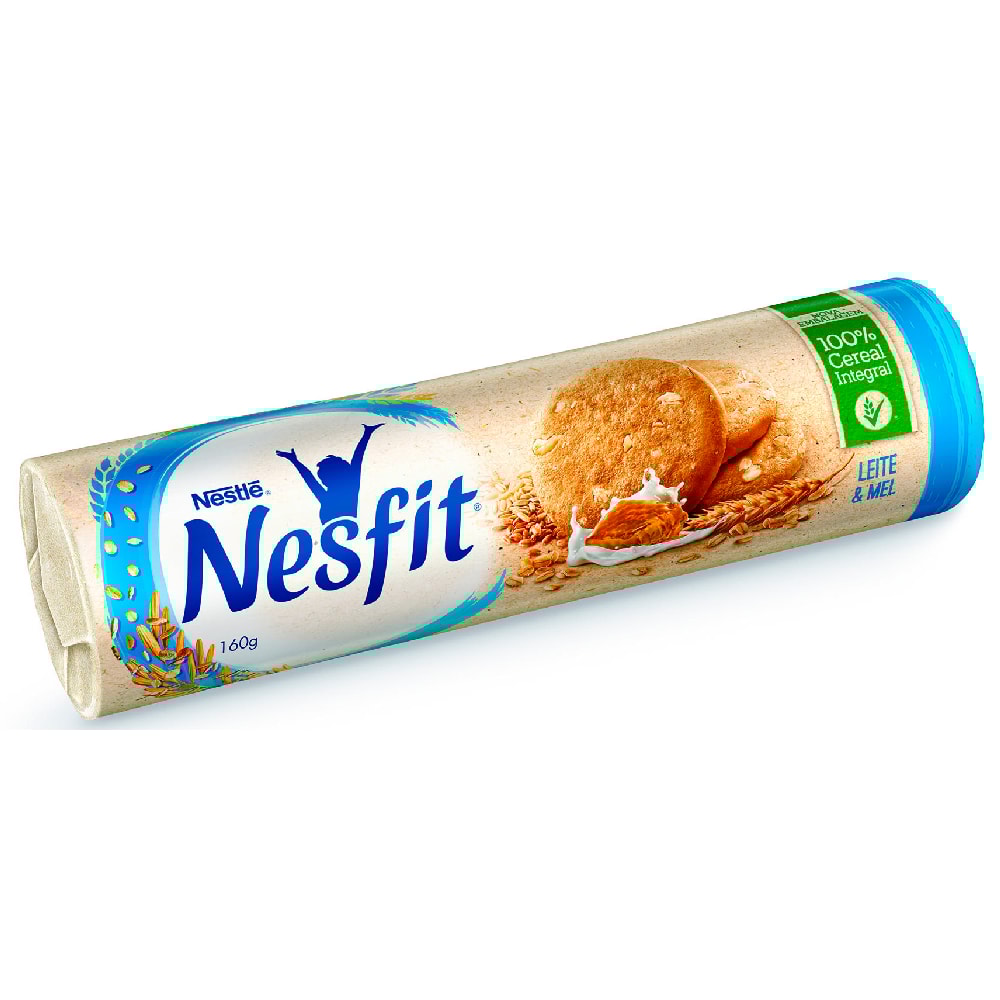 Biscoito Nesfit Leite e Mel 160g - Destro