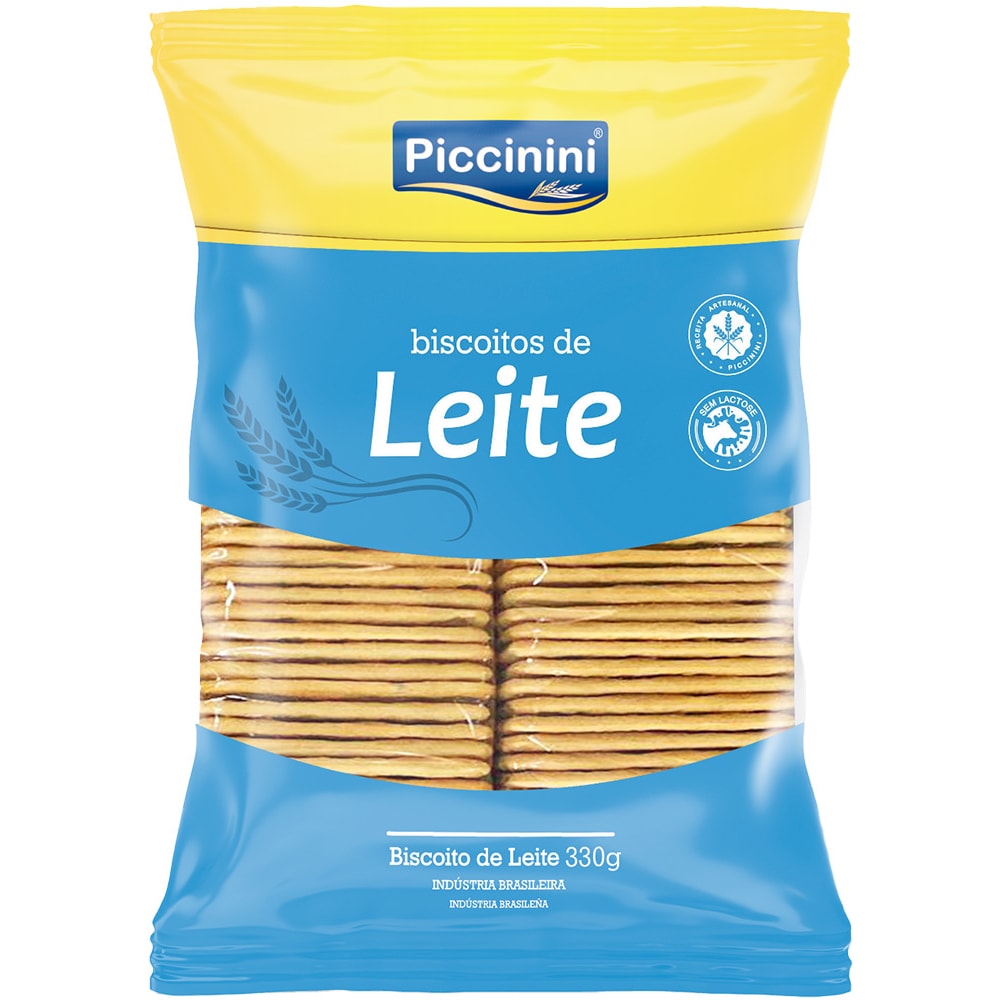 Biscoito Piccinini Leite 330g - Destro