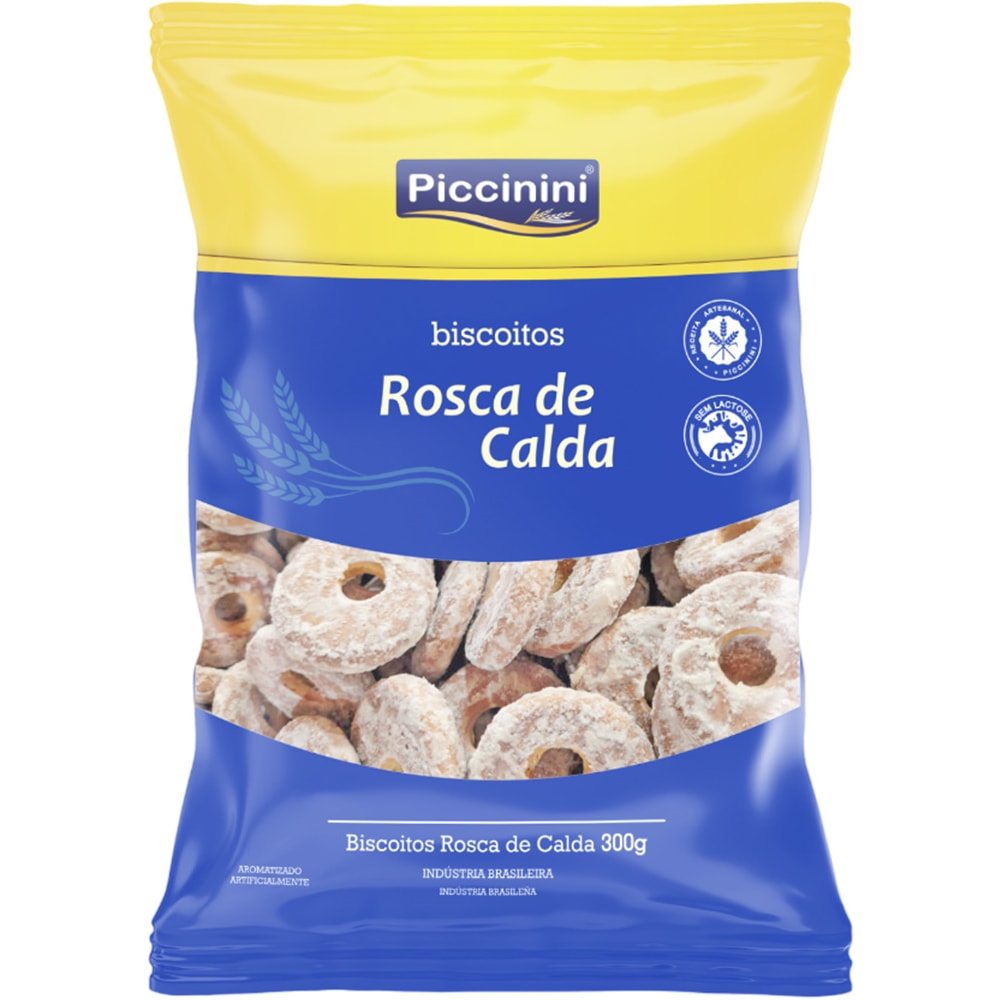 Biscoito Piccinini Rosca de Calda 300g - Destro