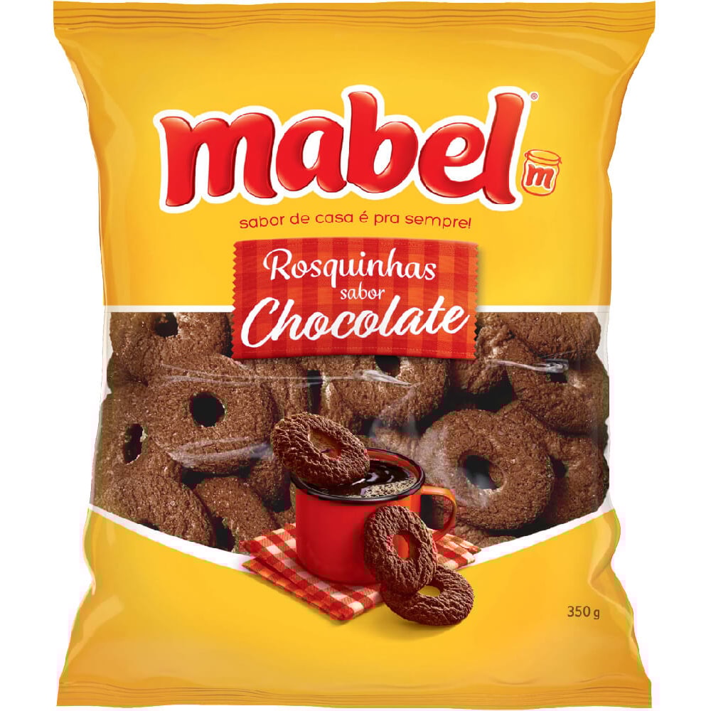 Biscoito Rosquinha Mabel Chocolate 350g - Destro