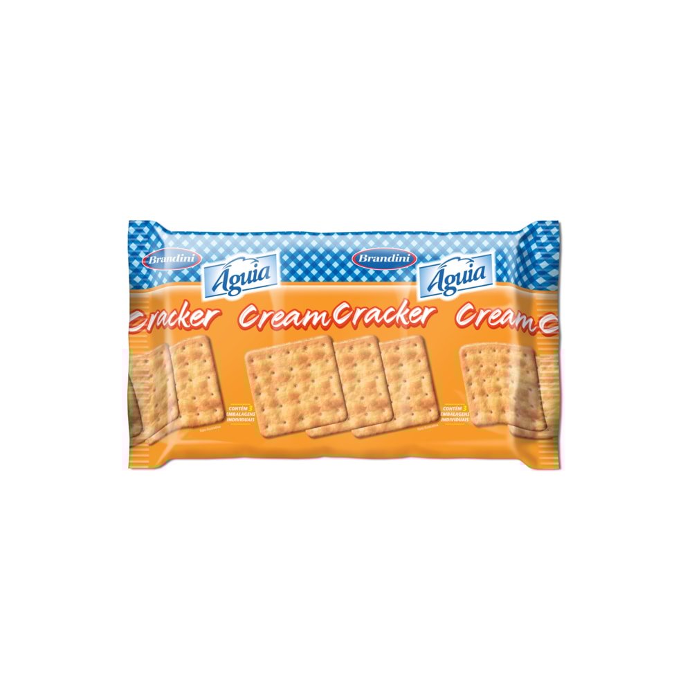 Biscoitos Cream Cracker Águia 400g - Destro