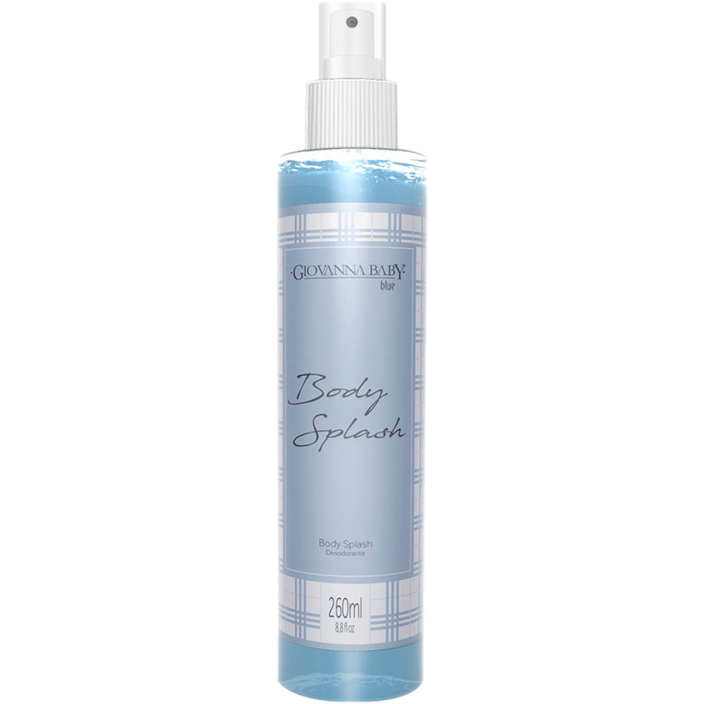 Body Splash Giovanna Baby Blue Spray Frasco 260ml - Destro