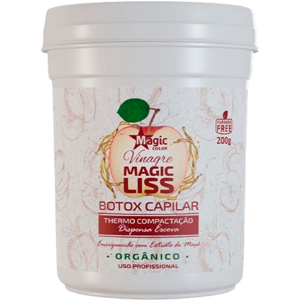 Botox Capilar Magic Color Vinagre 200g - Destro