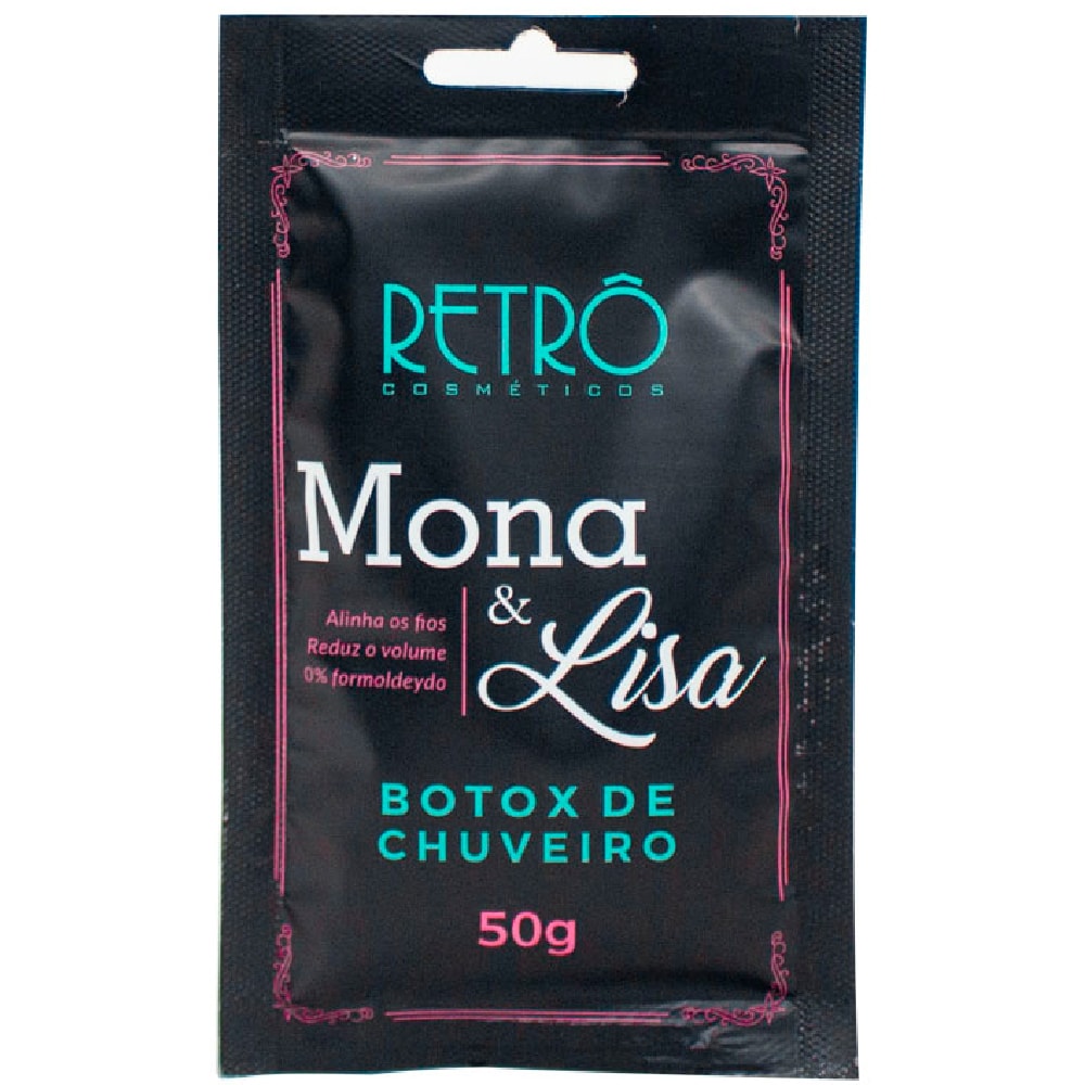 Botox de Chuveiro Retrô Mona & Lisa 50g - Destro
