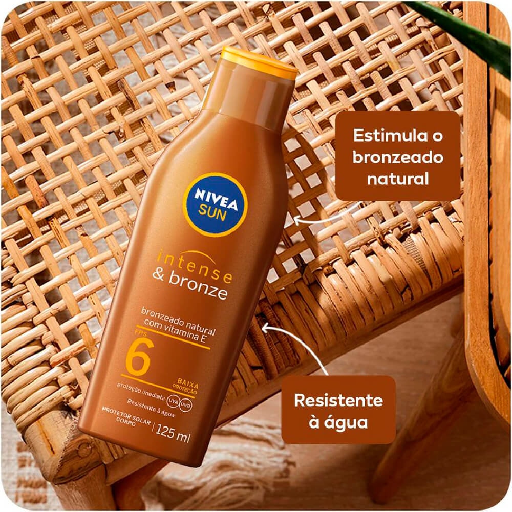 Bronzeador Nivea Sun Intense&Bronze 125ml - Destro