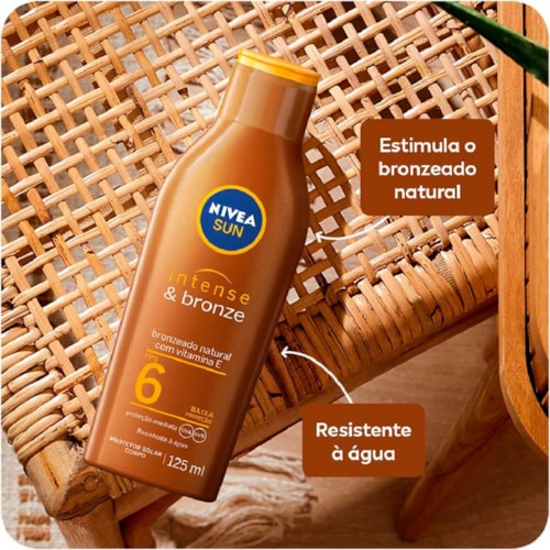 Bronzeador Nivea Sun Intense&Bronze 125ml - Destro