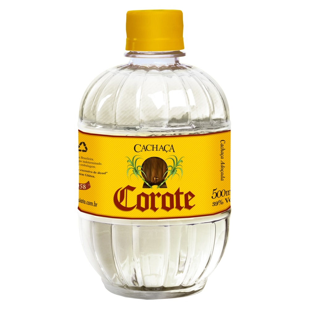Cachaça Corote Pet 500ml - Destro