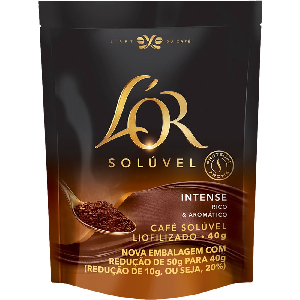 Café Lor Solúvel Intense Sachet 40g - Destro