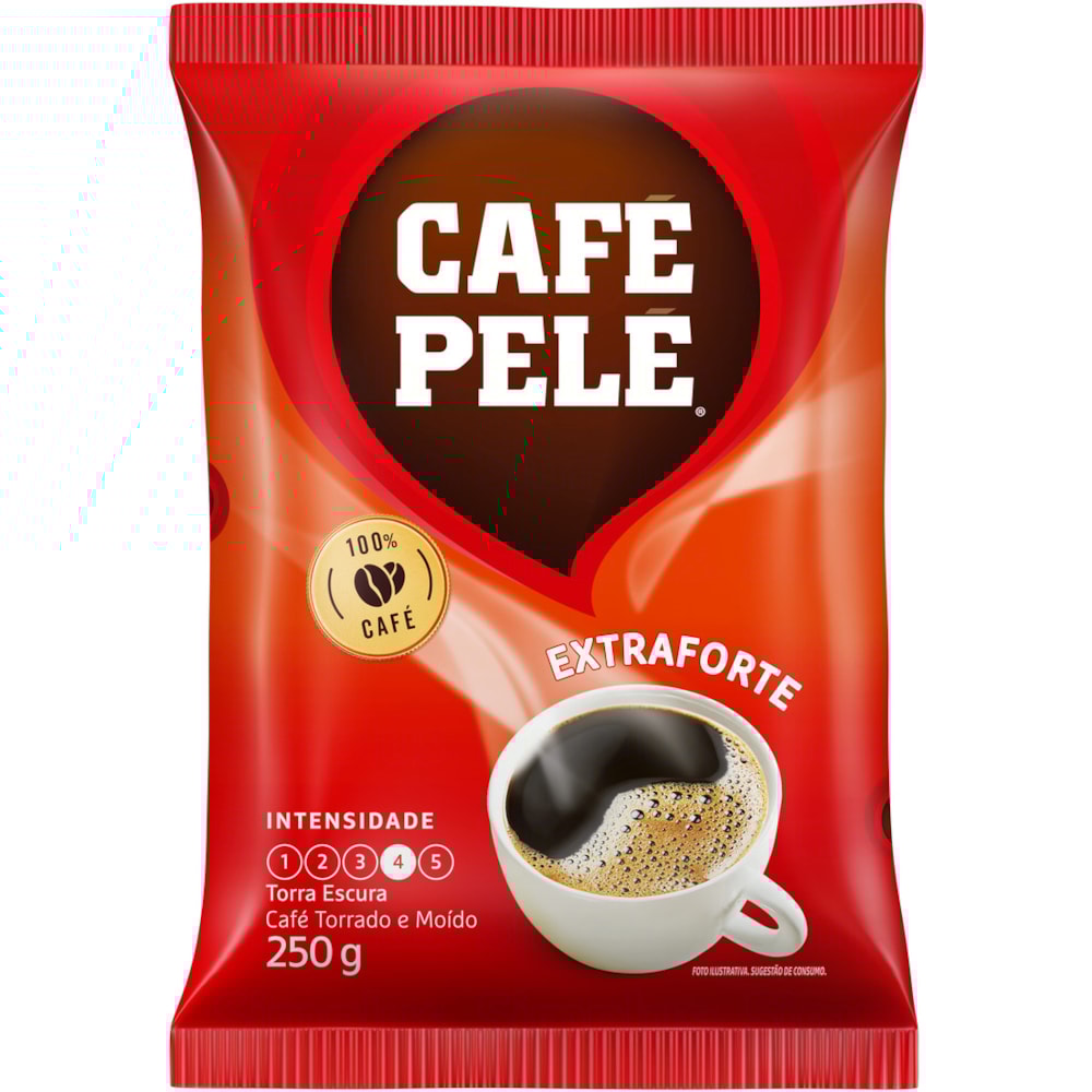 Café Pelé Extra Forte Almofada 250g - Destro