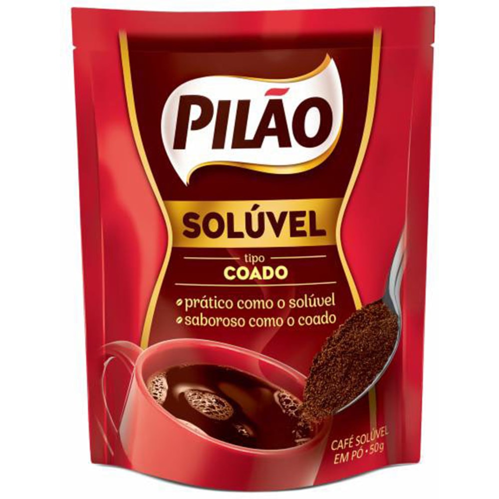 Café Solúvel Pilão Coado 50g - Destro