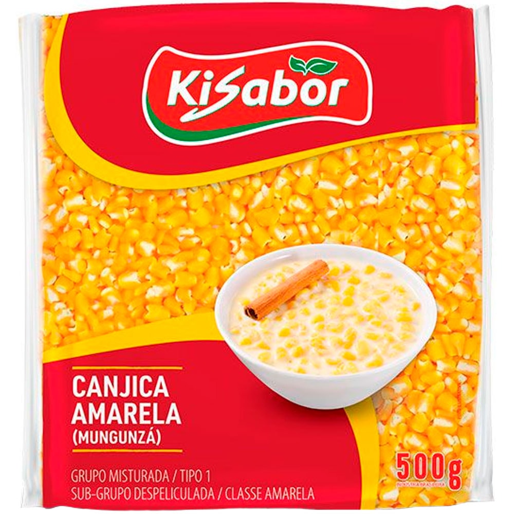 Canjica Amarela Kisabor 500g - Destro