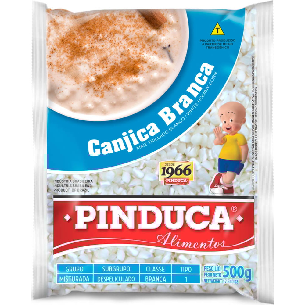 Canjica Branca Pinduca 500g - Destro