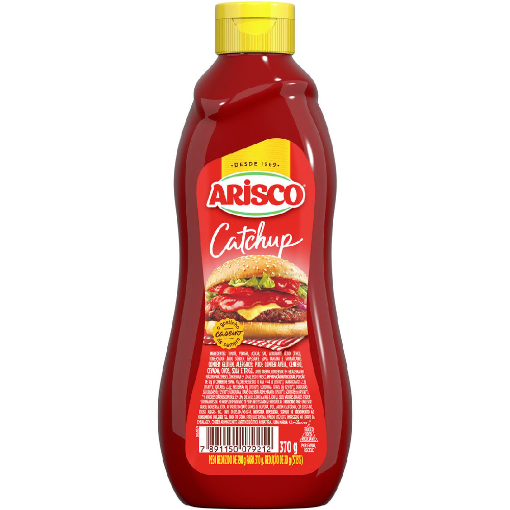 Catchup Arisco Tradicional 370g - Destro