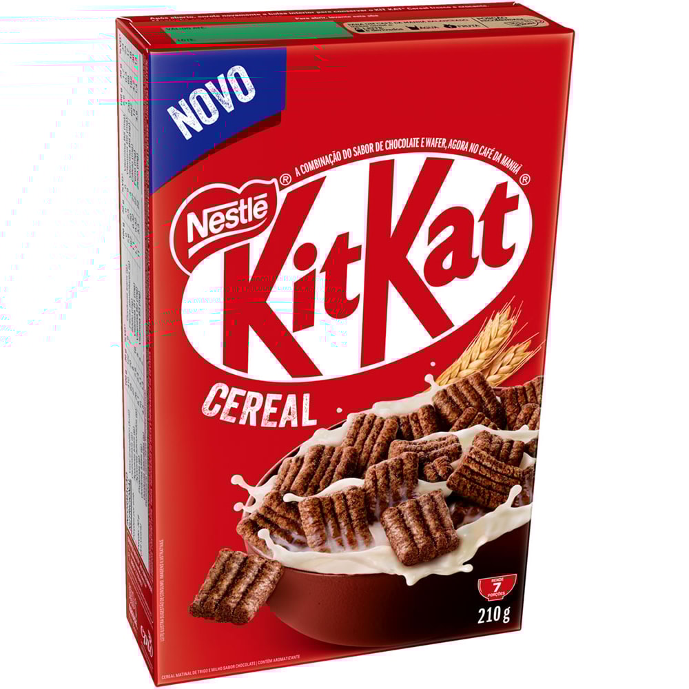 Cereal Matinal Kit Kat Nestlé Caixa 210g - Destro