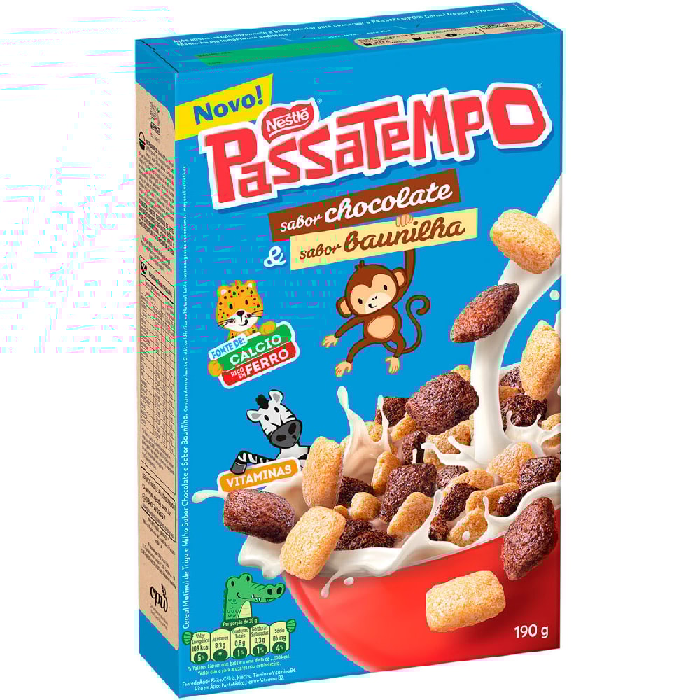 Cereal Matinal Nestlé Passatempo 190g - Destro