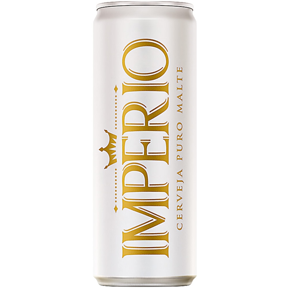 Cerveja Imperio Puro Malte Lata 350ml 15Un - Destro