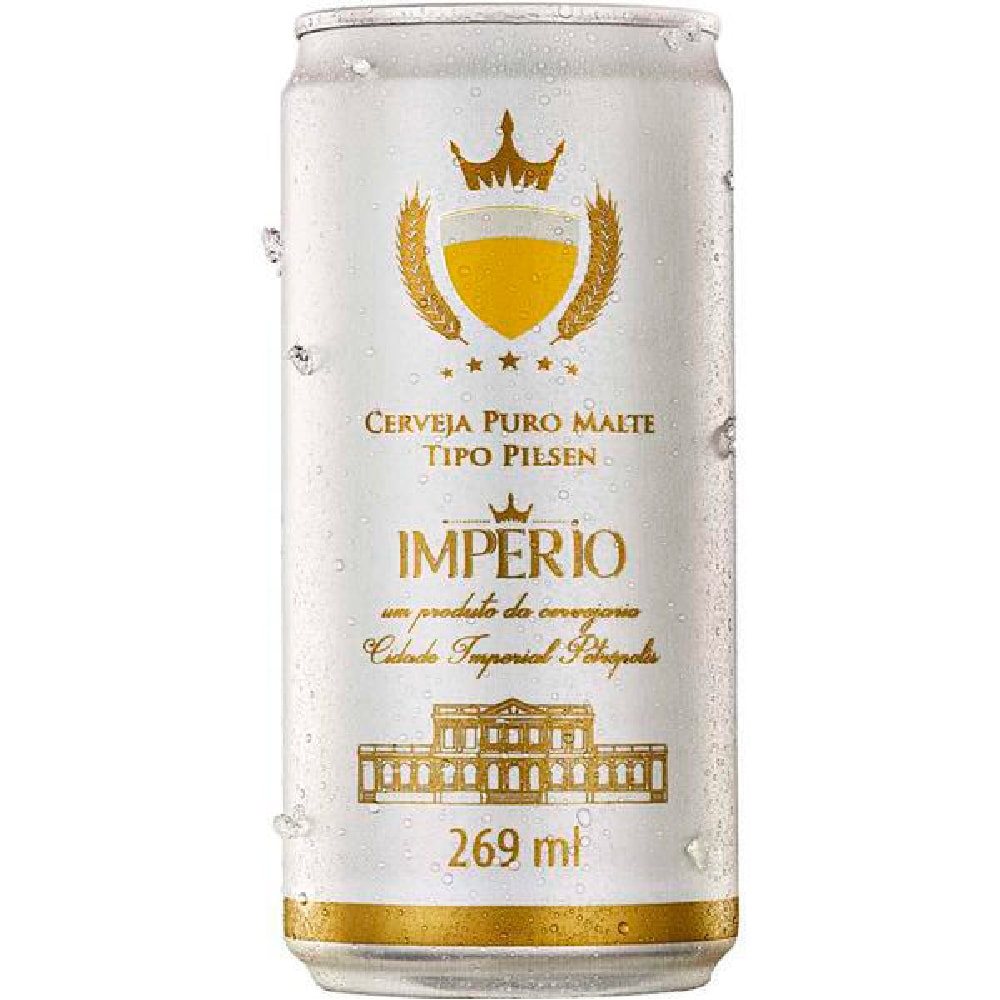 Cerveja Puro Malte Império Lata 269ml - Destro