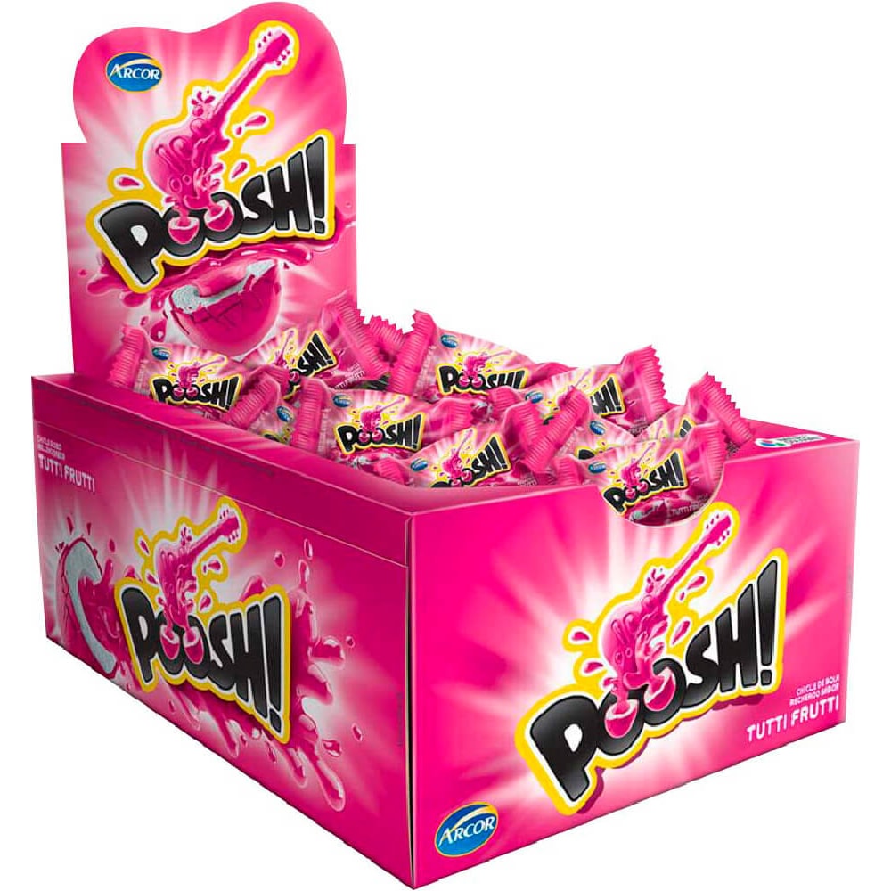 Chiclete Poosh Tutti Frutti 200g - Destro