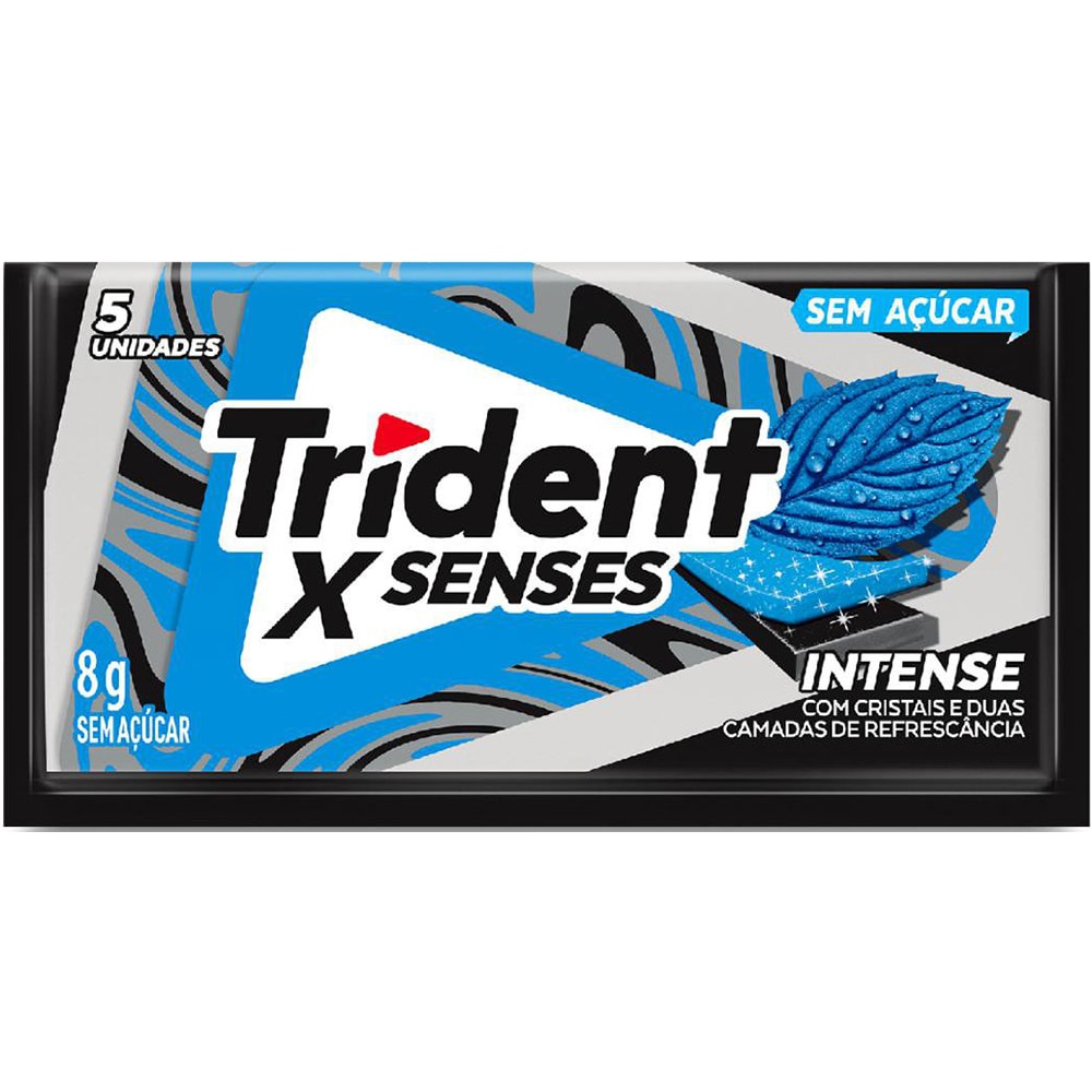Chiclete Trident Intense 8g - Destro