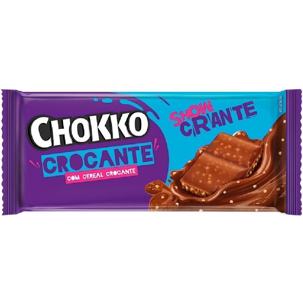 Chocolate Arcor Chokko Crocante Barra 65g - Destro