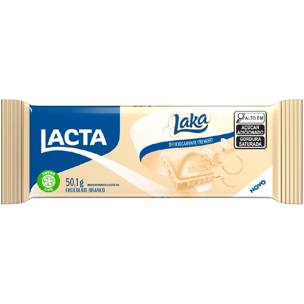 Chocolate Lacta Laka 50,1g - Destro
