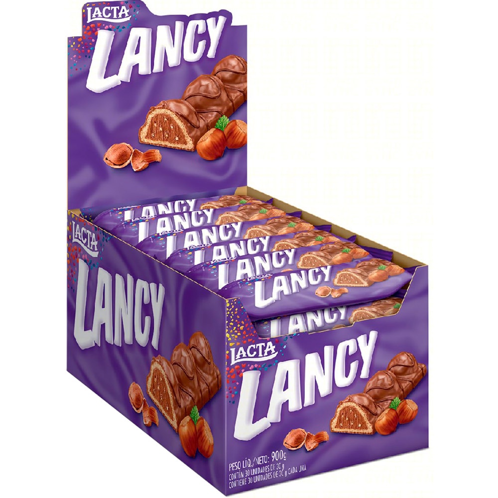 Chocolate Lacta Lancy 30g - Destro