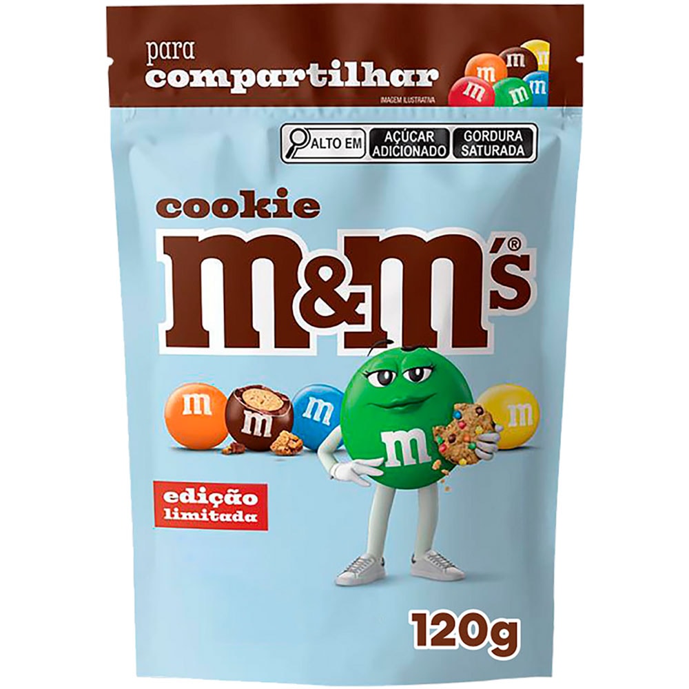 Chocolate M&M's Cookie 120g - Destro